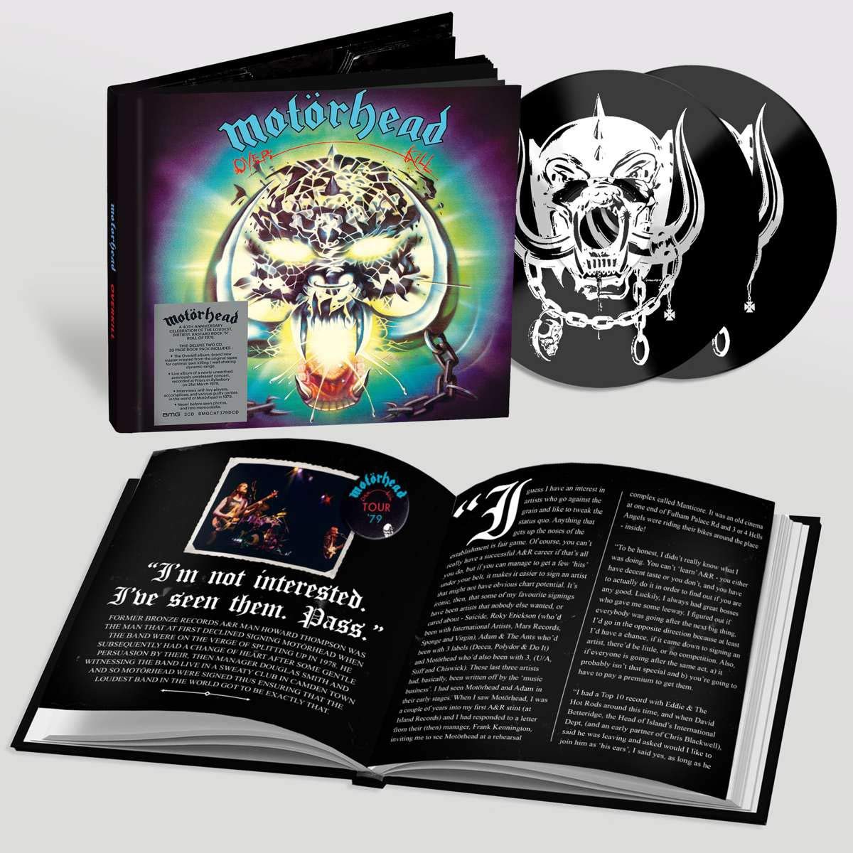 Motorhead – Overkill (CD)(DIGIBOOK)(DELUXE) - BOMBER STORE la tienda ...